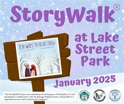 Shrewsbury Recreation Department: Story Walk at Lake Street Park